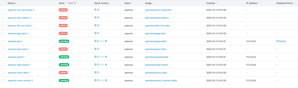 Cant access web interface - Community Containers - Greenbone Community ...