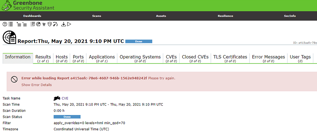 GVM mixing NVT's and CVE's - Greenbone Community Edition - Greenbone Community Forum