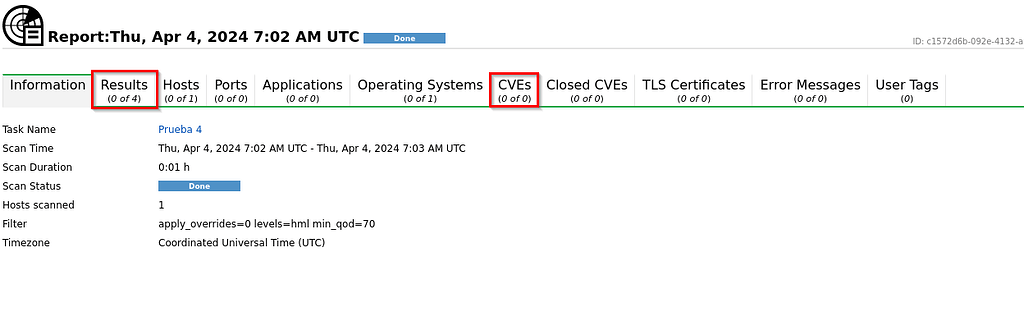 Vulnerability Scan doesn't show CVE's - Scanning / scan configuration - Greenbone Community Forum