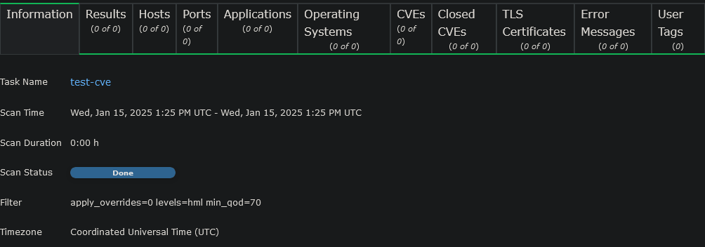 CVE-Scan is empty - Building from Source and Advanced Topics - Greenbone Community Forum